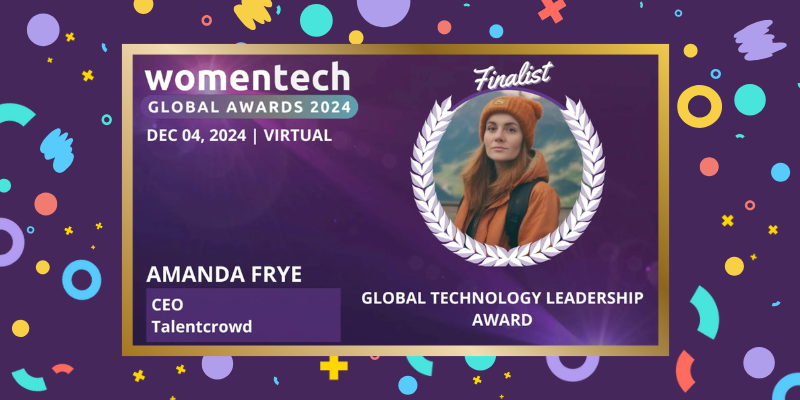 Talentcrowd CEO named Finalist for Global Technology Leadership Award!